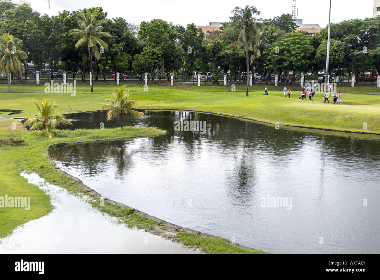 Sep 15, 2019 People who play golf at Intramuros golf club, Manila ...