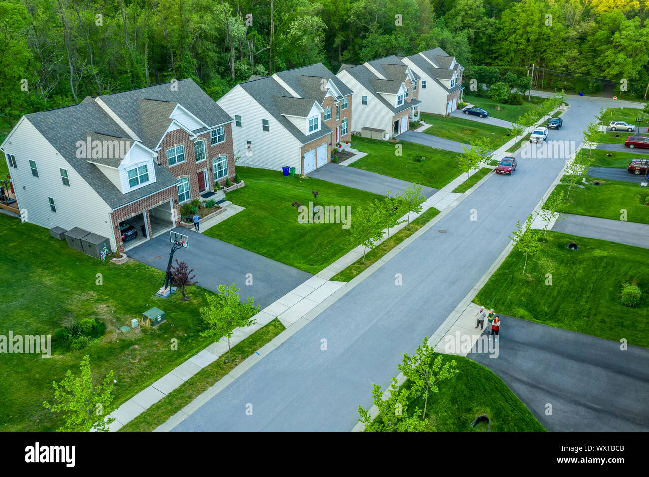 Two Story Home Garage Stock Photos & Two Story Home Garage Stock Images ...