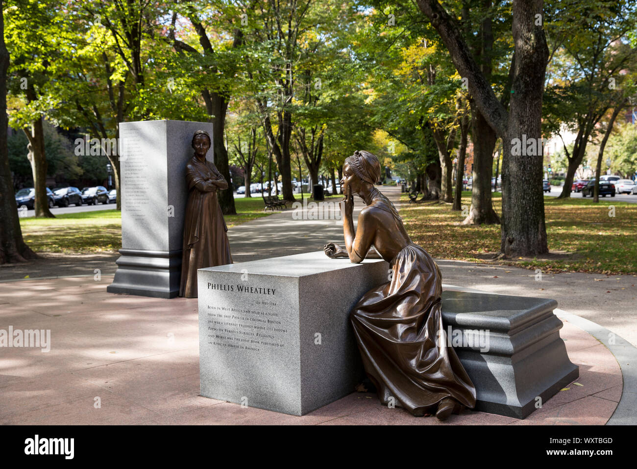 Slave monument boston hi-res stock photography and images - Alamy