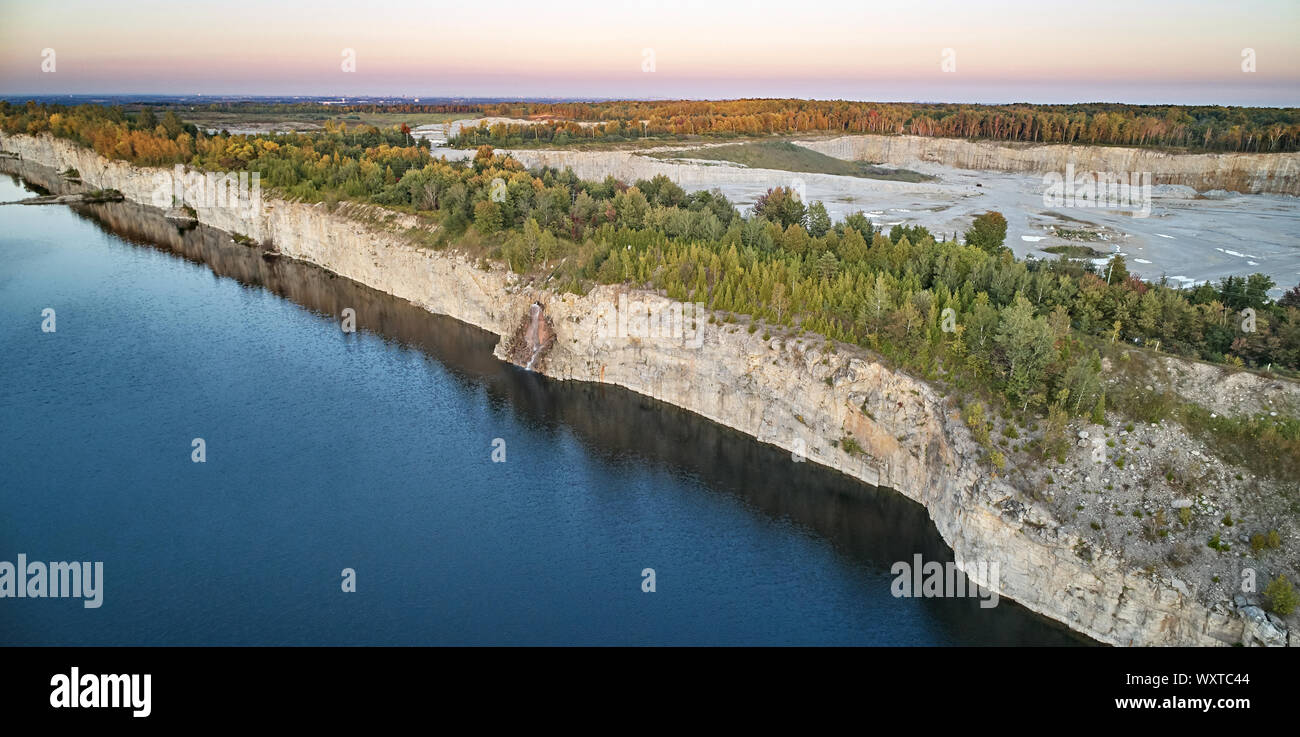 Acton stone quarry Stock Photo - Alamy