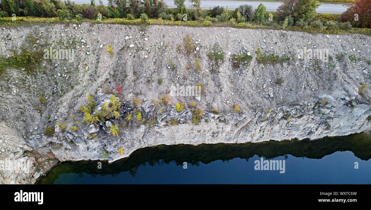 Acton stone quarry Stock Photo - Alamy