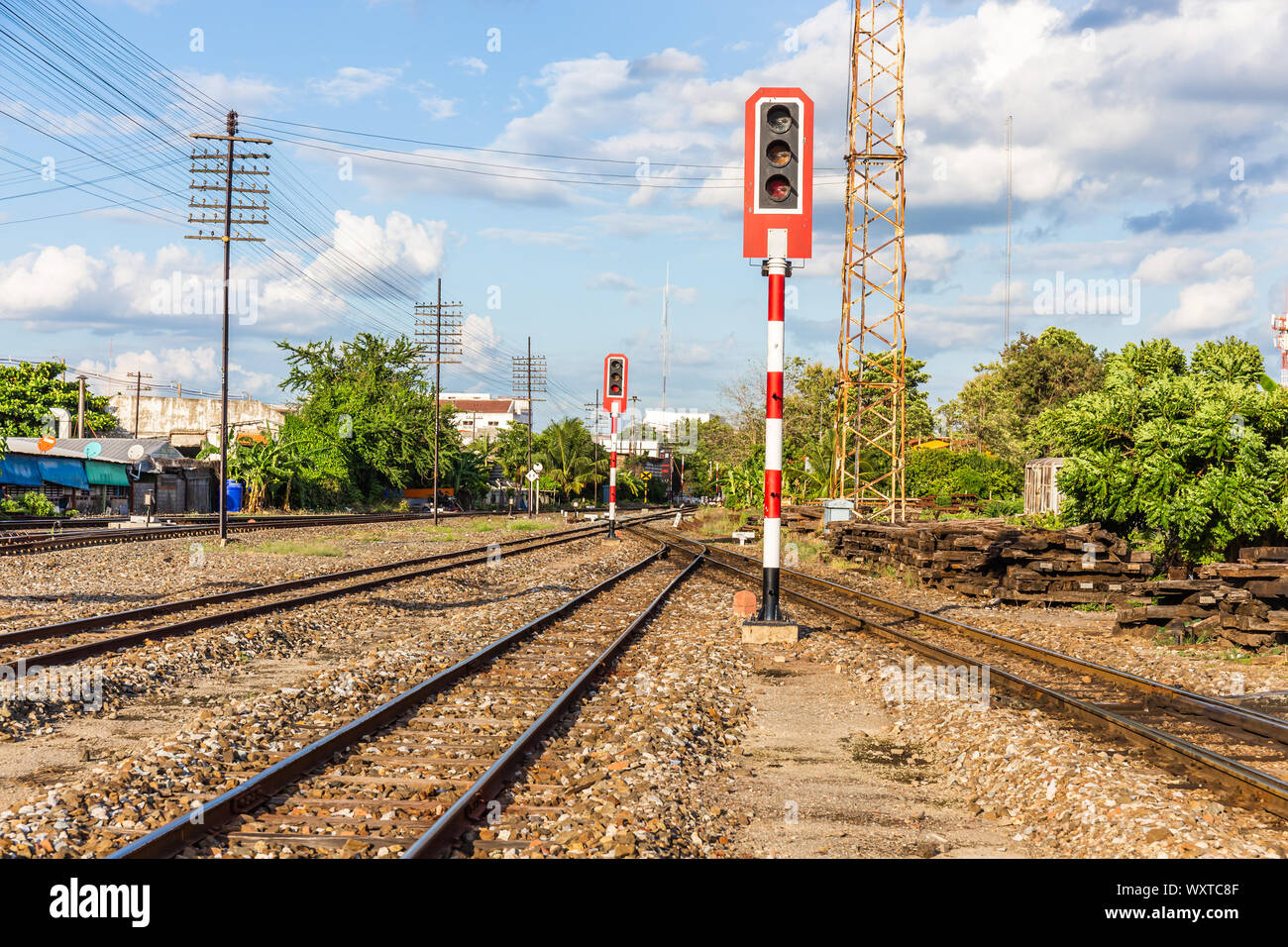Traffic control railing hi-res stock photography and images - Alamy