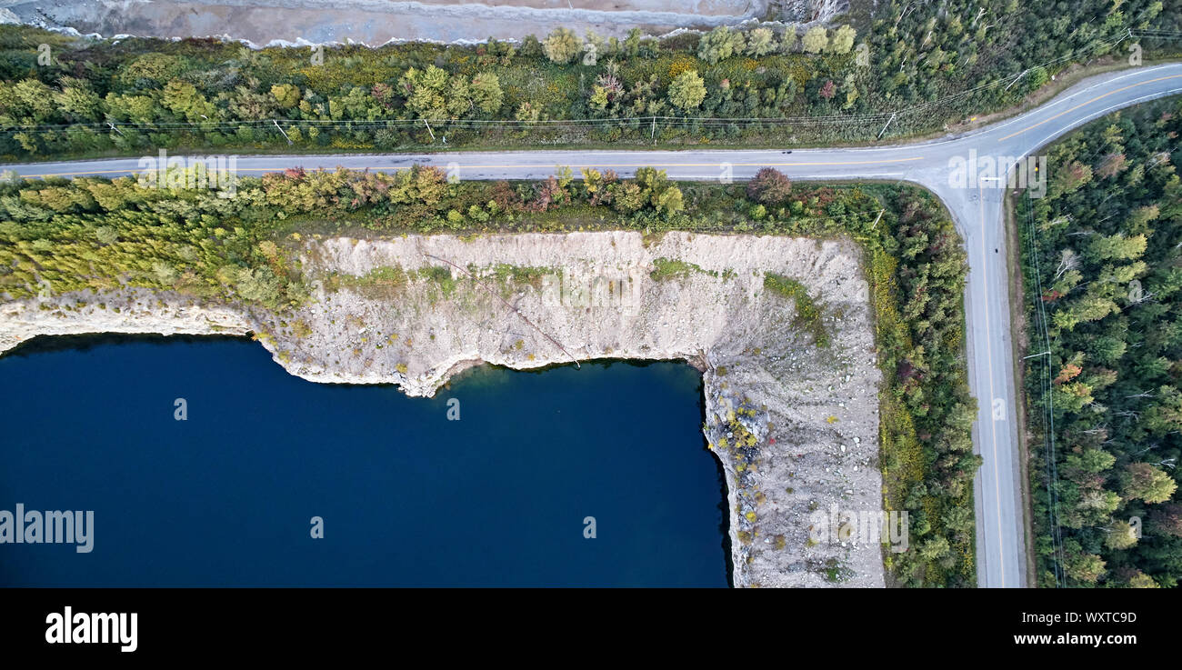 Acton stone quarry Stock Photo - Alamy