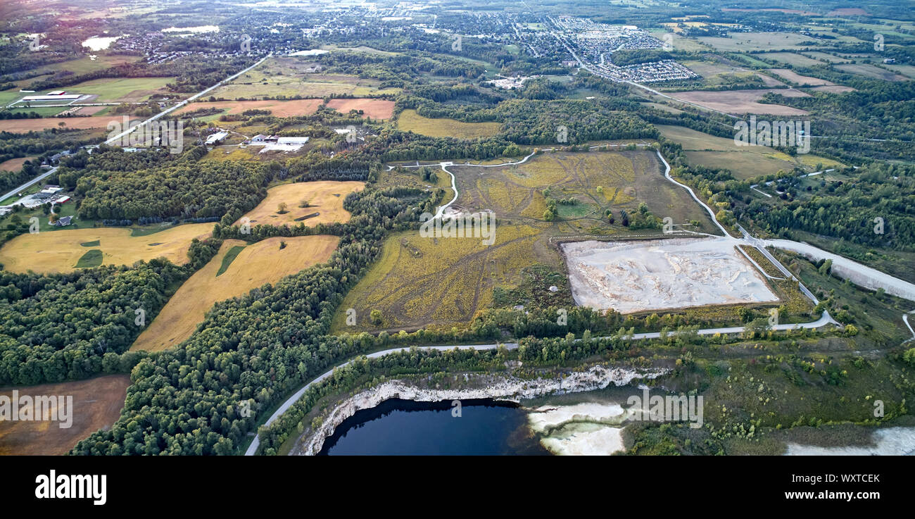 Acton stone quarry Stock Photo - Alamy