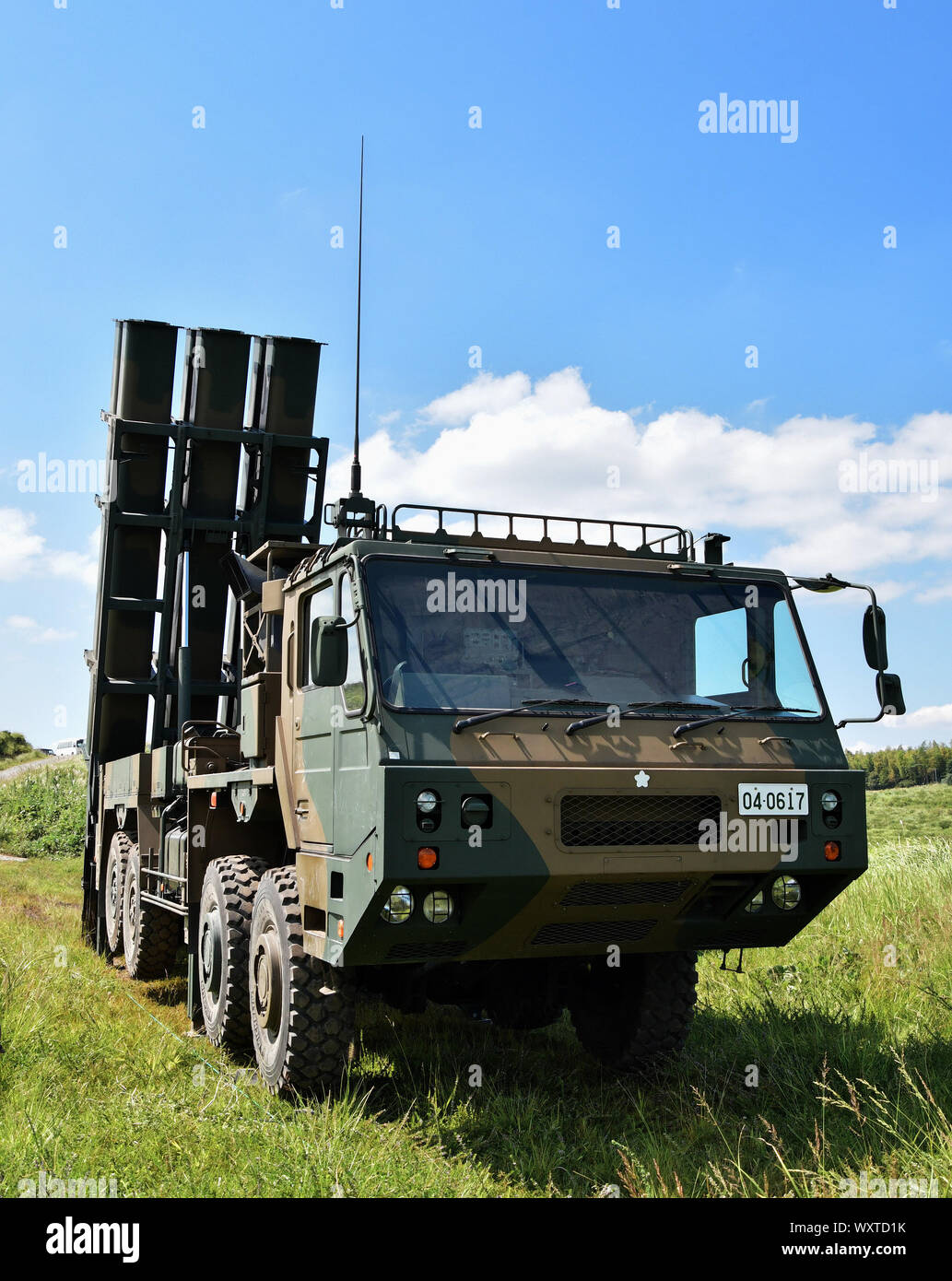 Type 12 Surface-to-Ship Missile of Japan Ground Self-Defense Force take ...