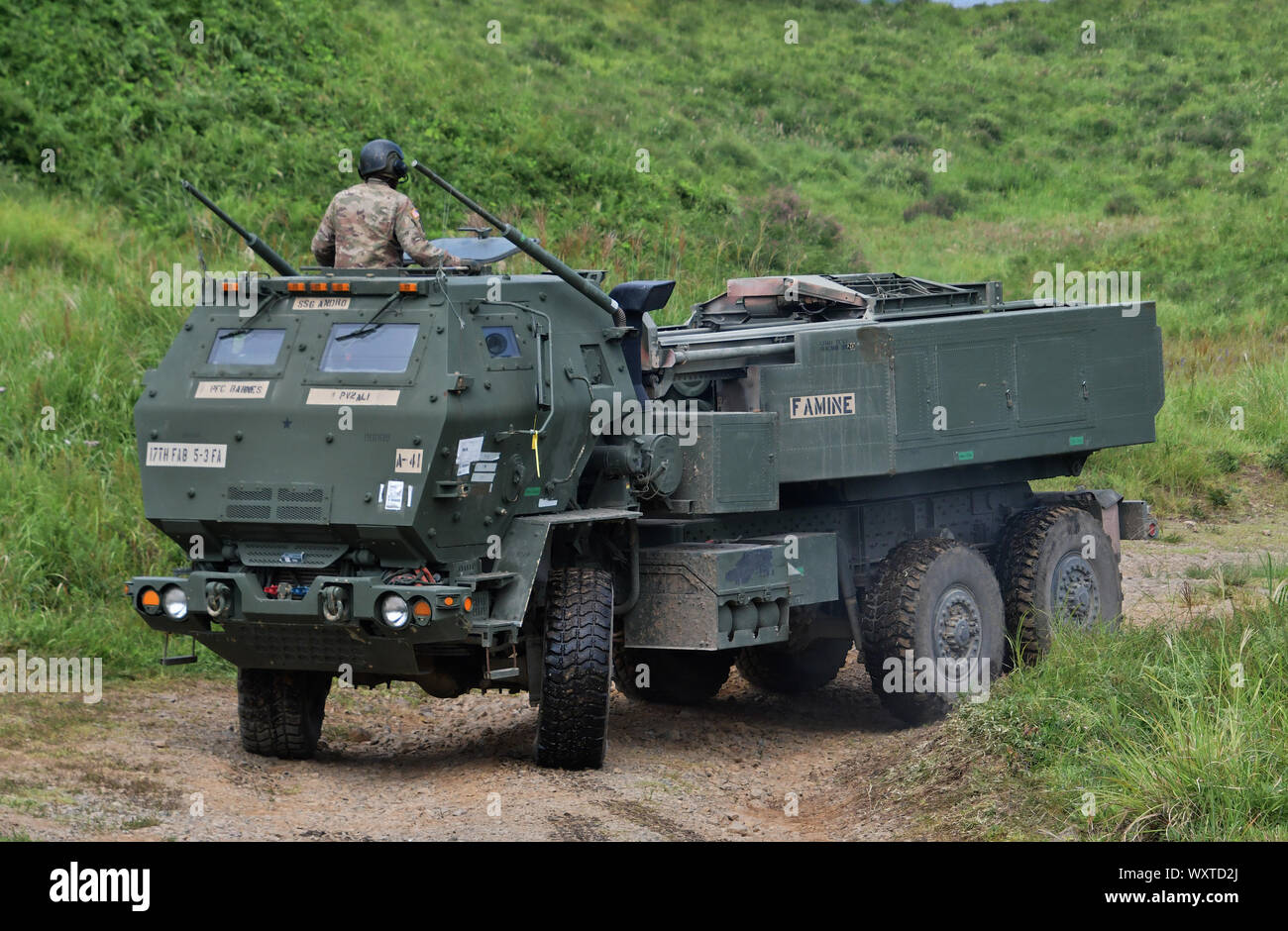 High mobility artillery rocket system hi-res stock photography and ...