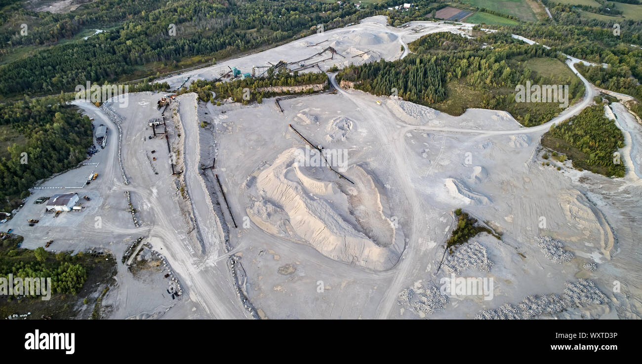 Acton stone quarry Stock Photo - Alamy