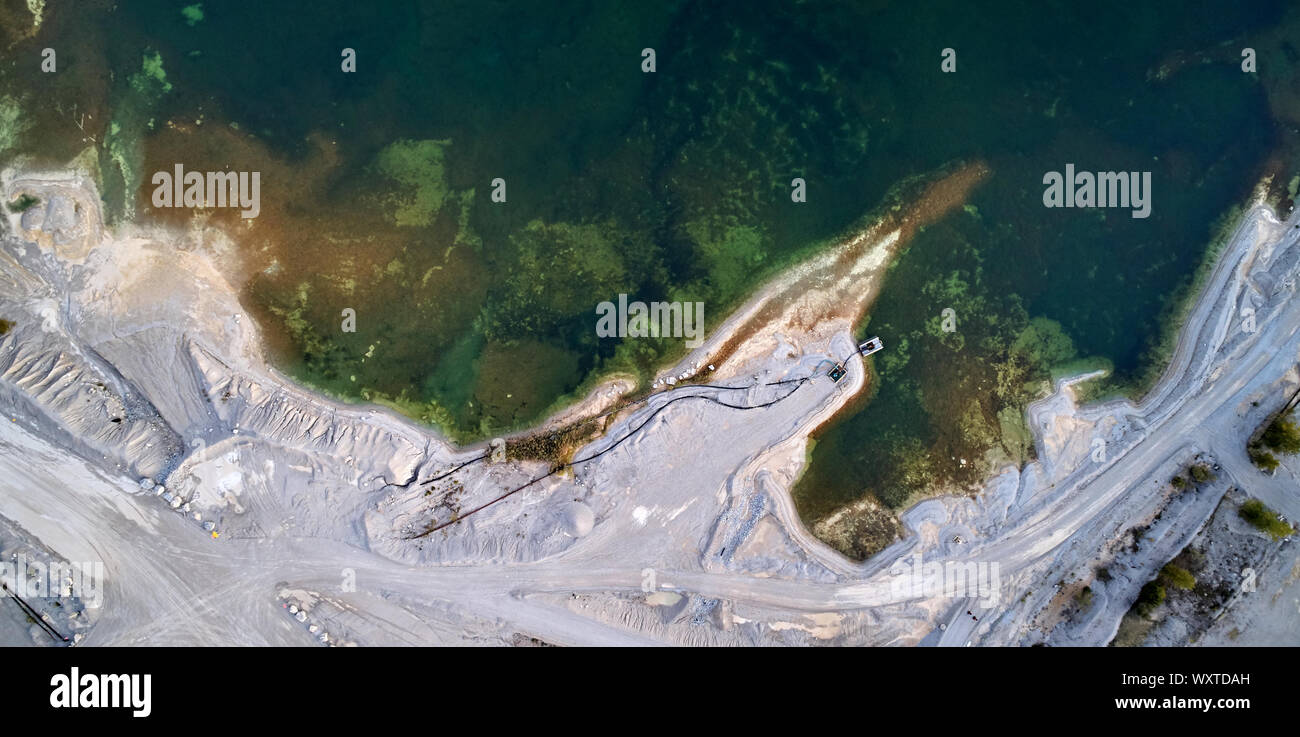 Acton stone quarry Stock Photo - Alamy