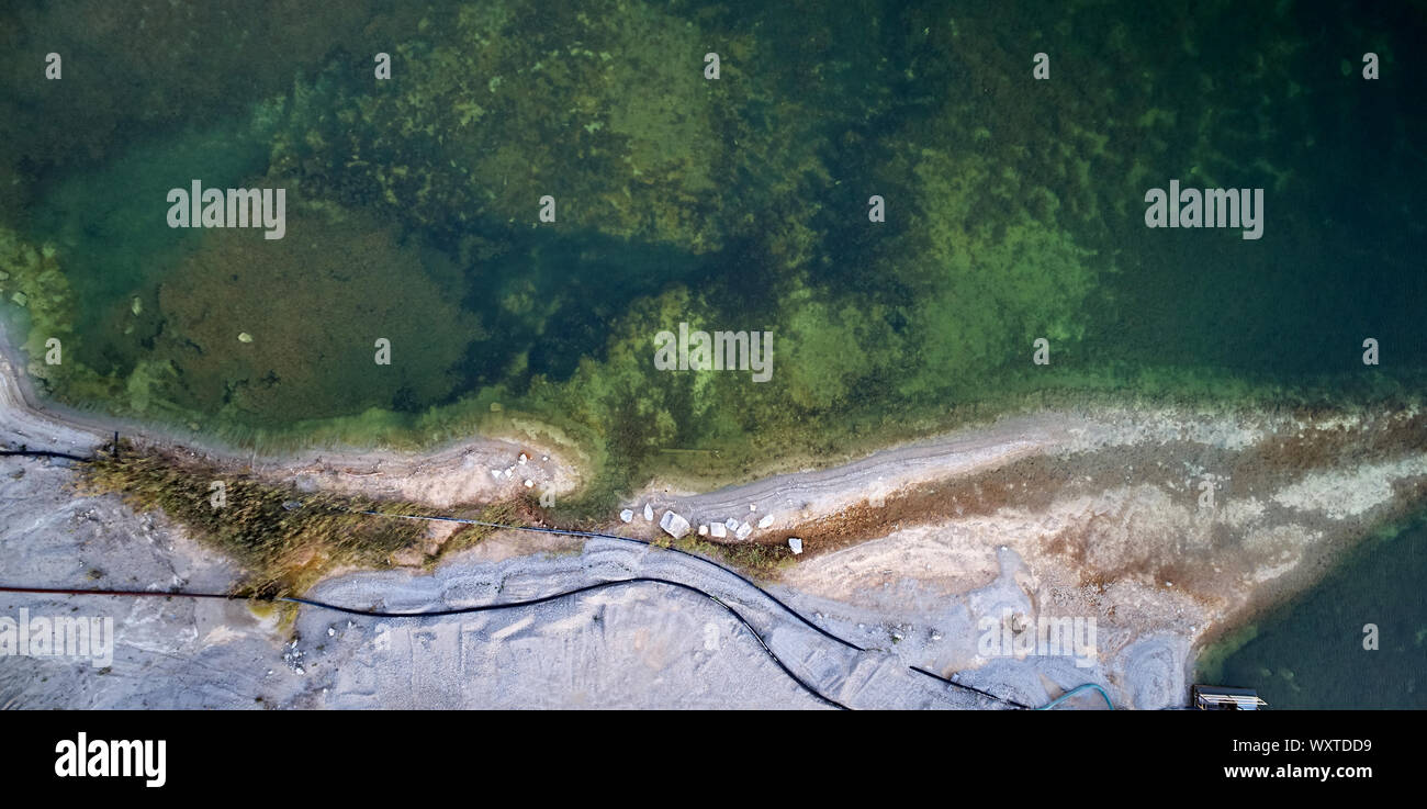 Acton stone quarry Stock Photo - Alamy