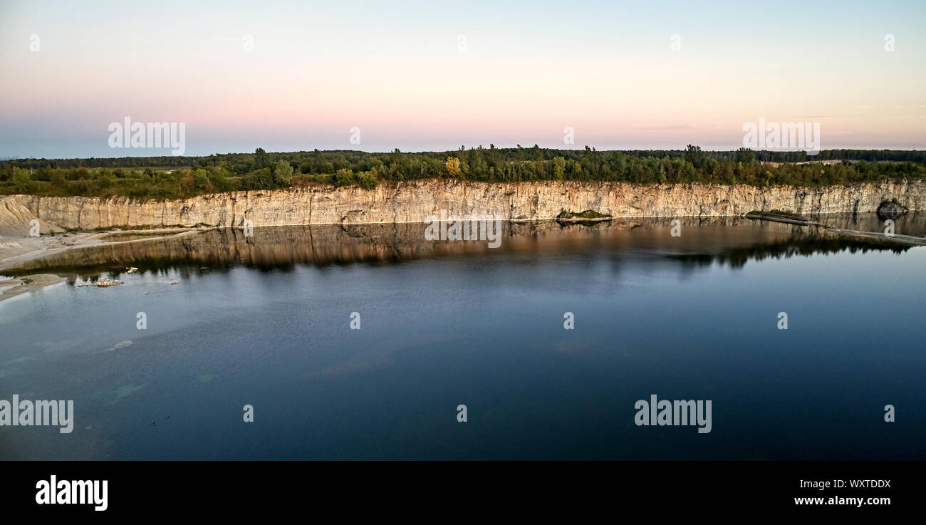 Acton stone quarry Stock Photo - Alamy