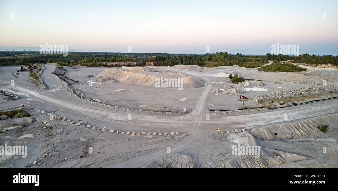Acton stone quarry Stock Photo - Alamy