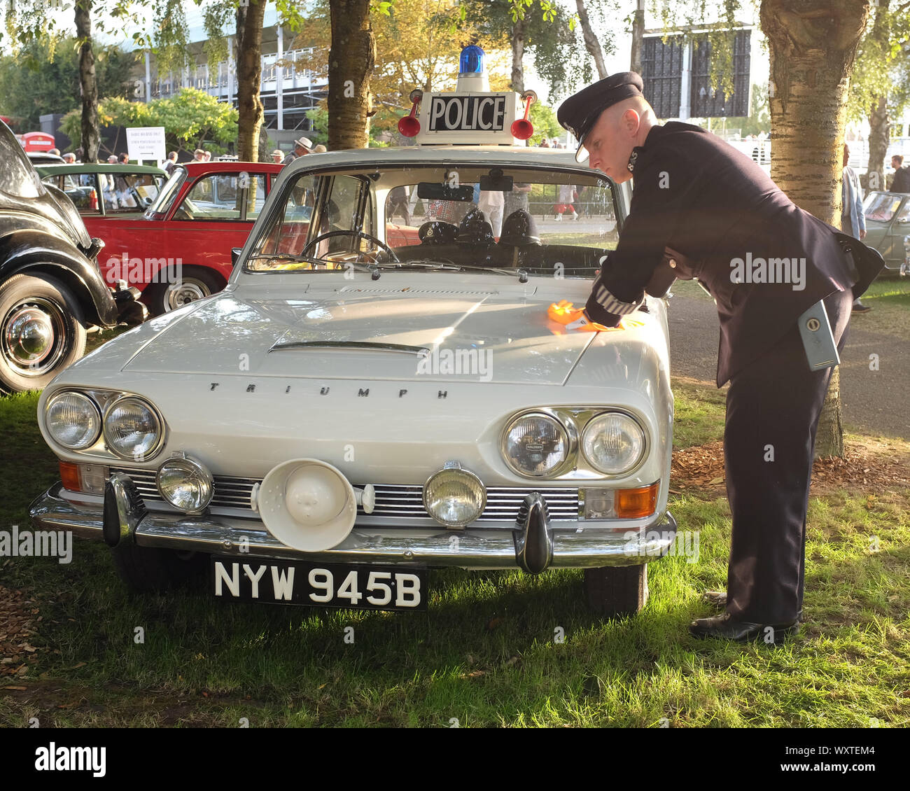 September 2019 - Triumph 2000 Police car at the Goodwood Revival ...