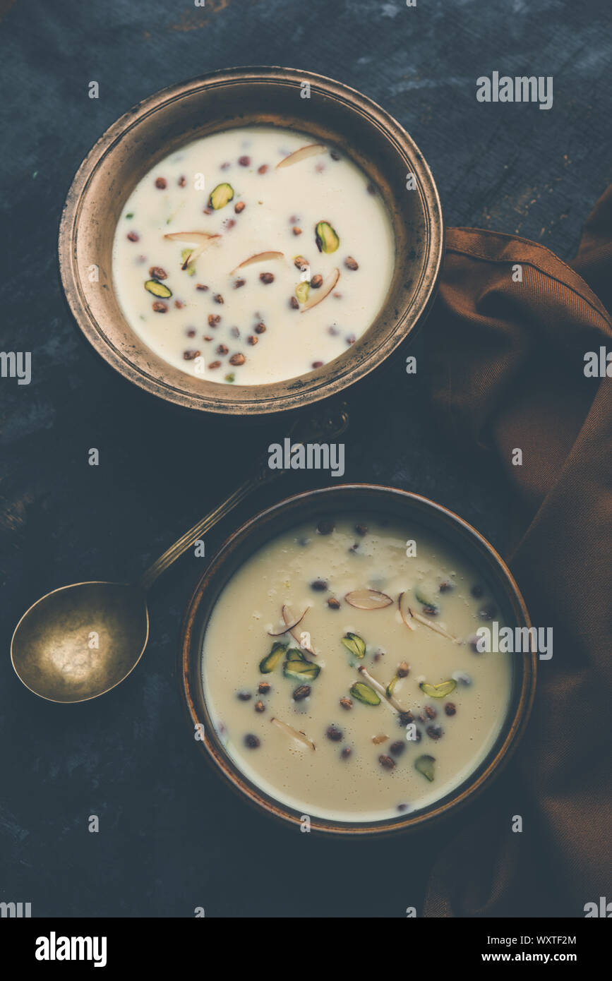 Rabri doodh hi-res stock photography and images - Alamy