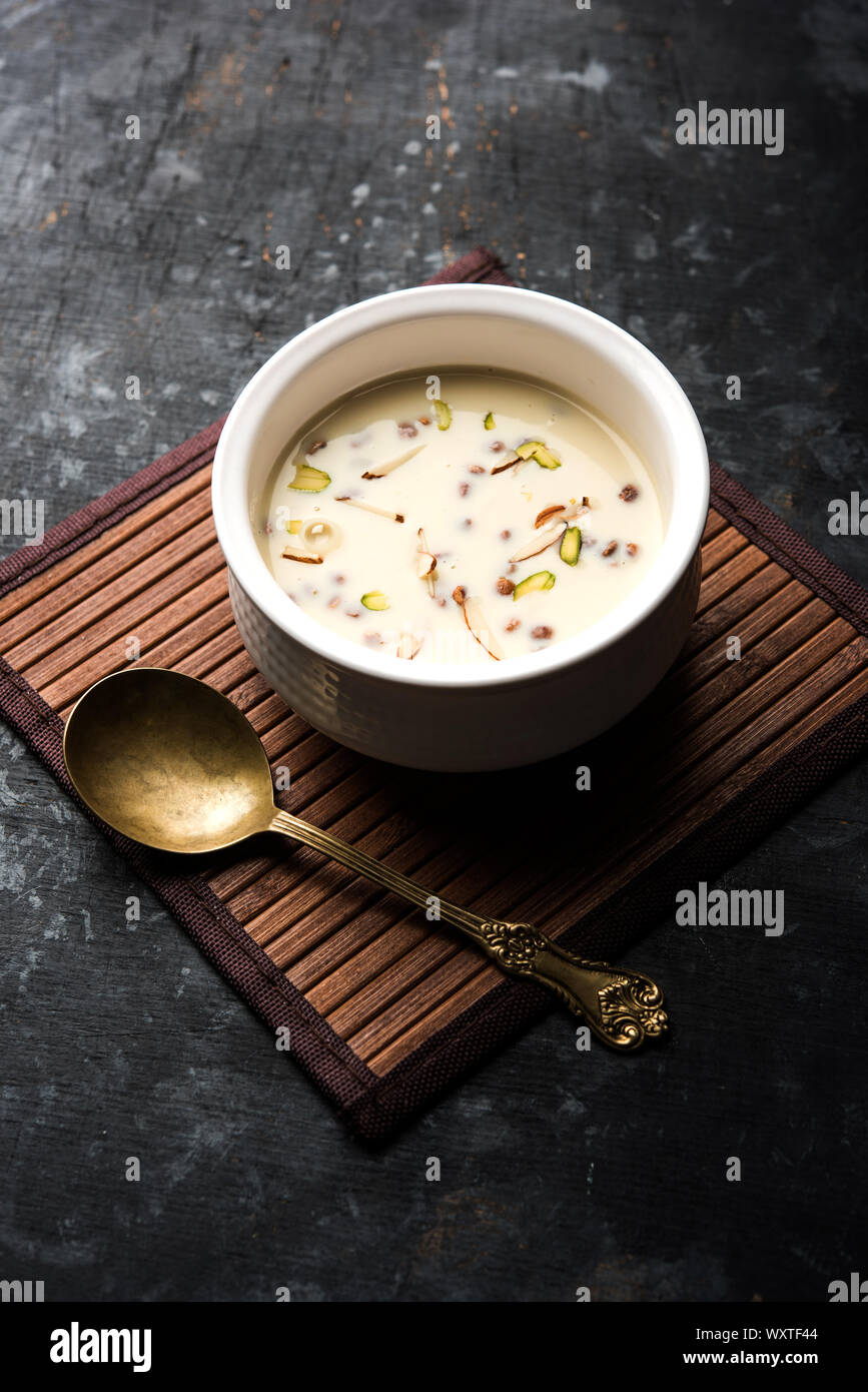 Rabri doodh hi-res stock photography and images - Alamy