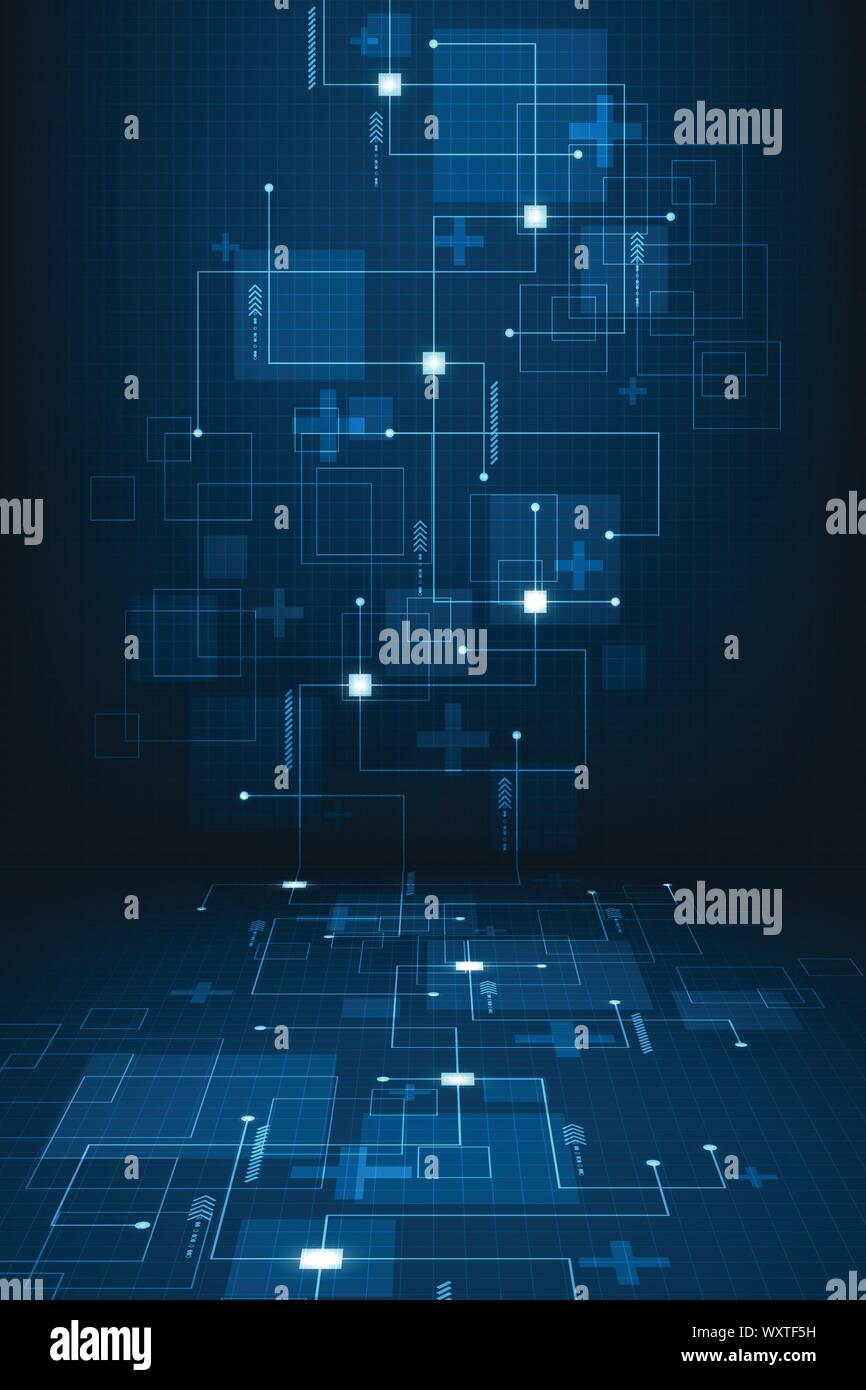 Digital circuits hi-res stock photography and images - Alamy