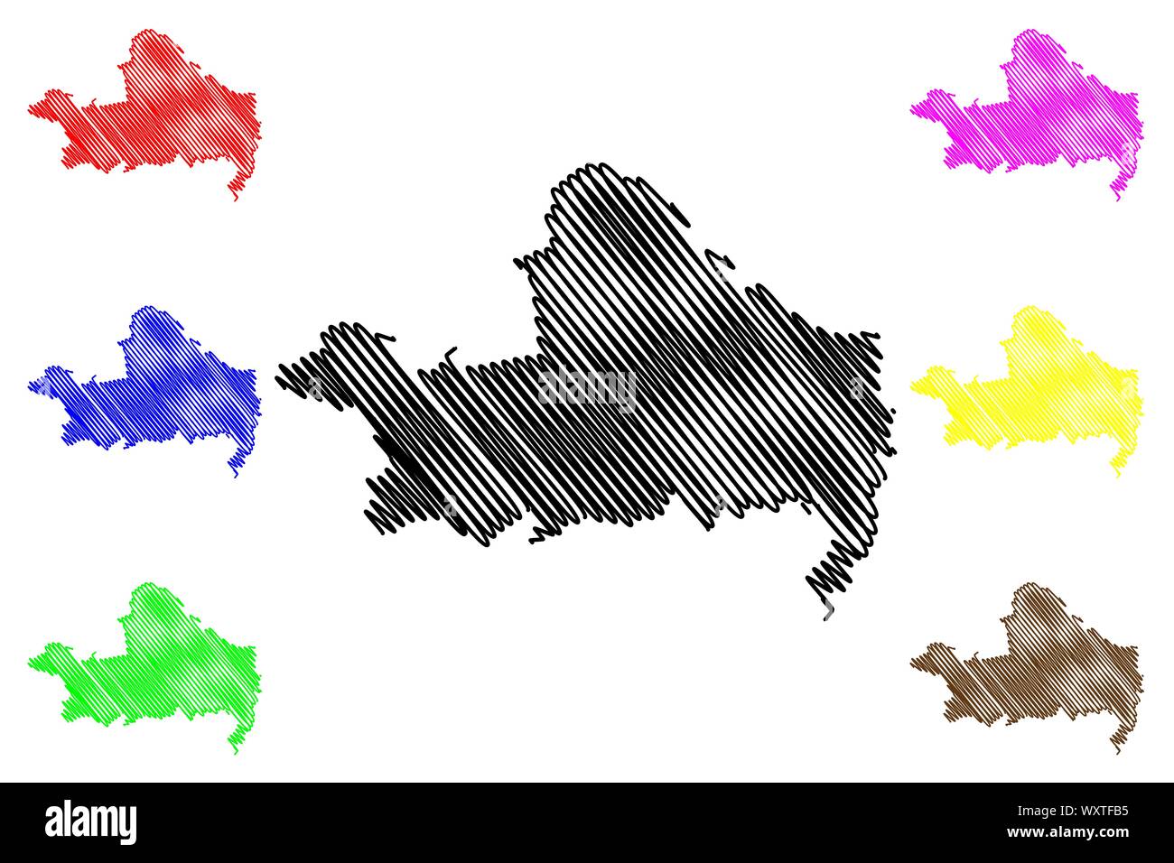 Gyor map hi-res stock photography and images - Alamy