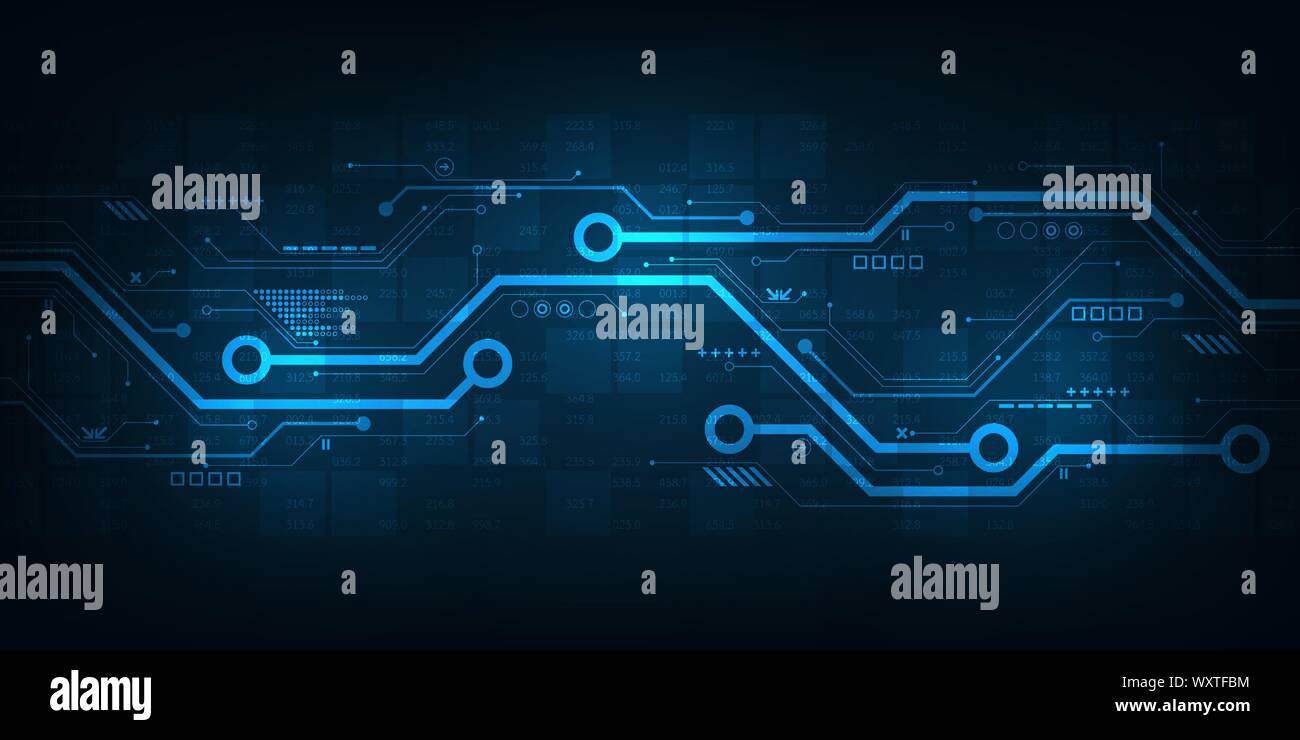 Digital circuit hi-res stock photography and images - Alamy