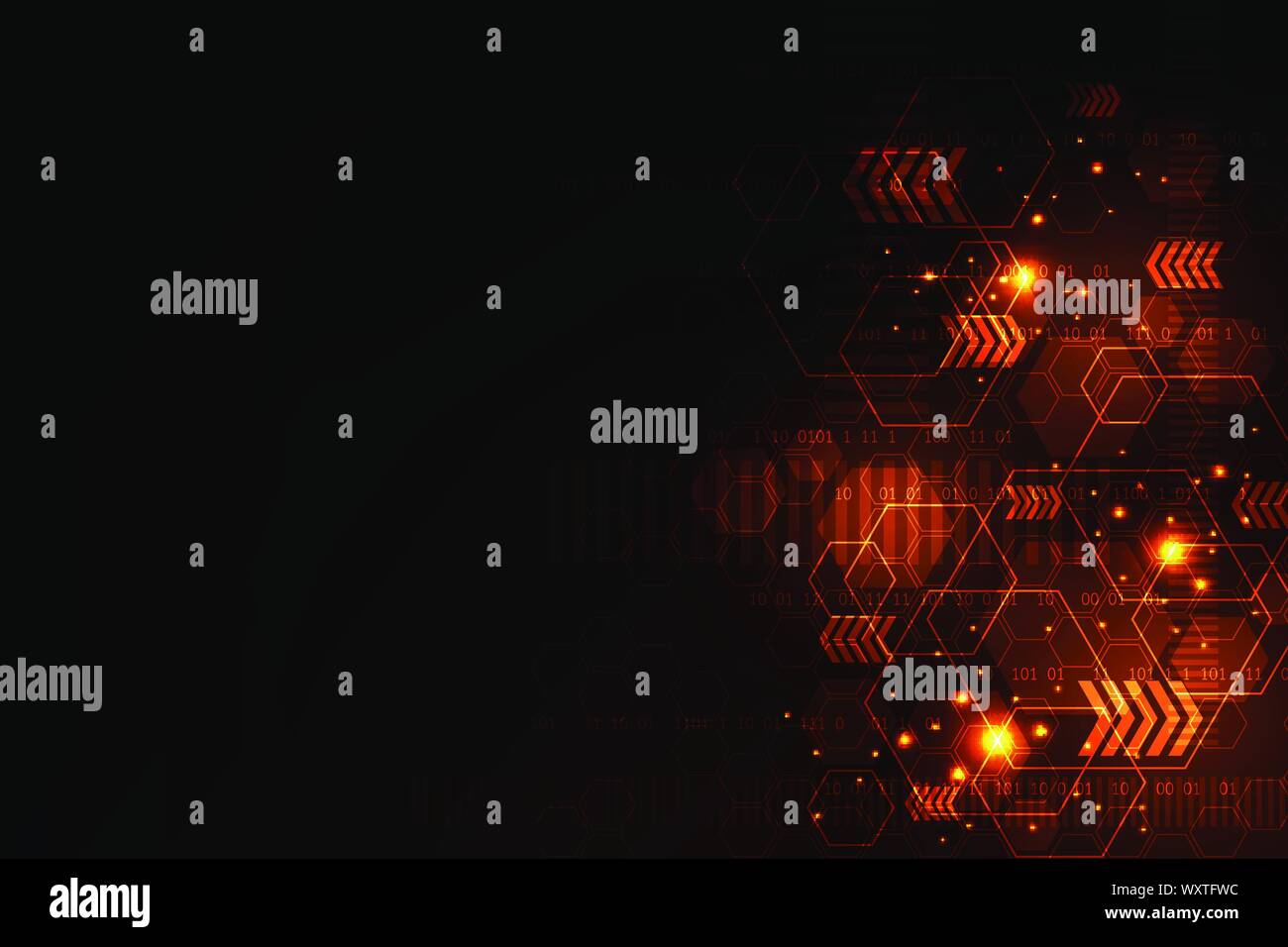 Vector background technology in the concept of digital Stock Vector ...