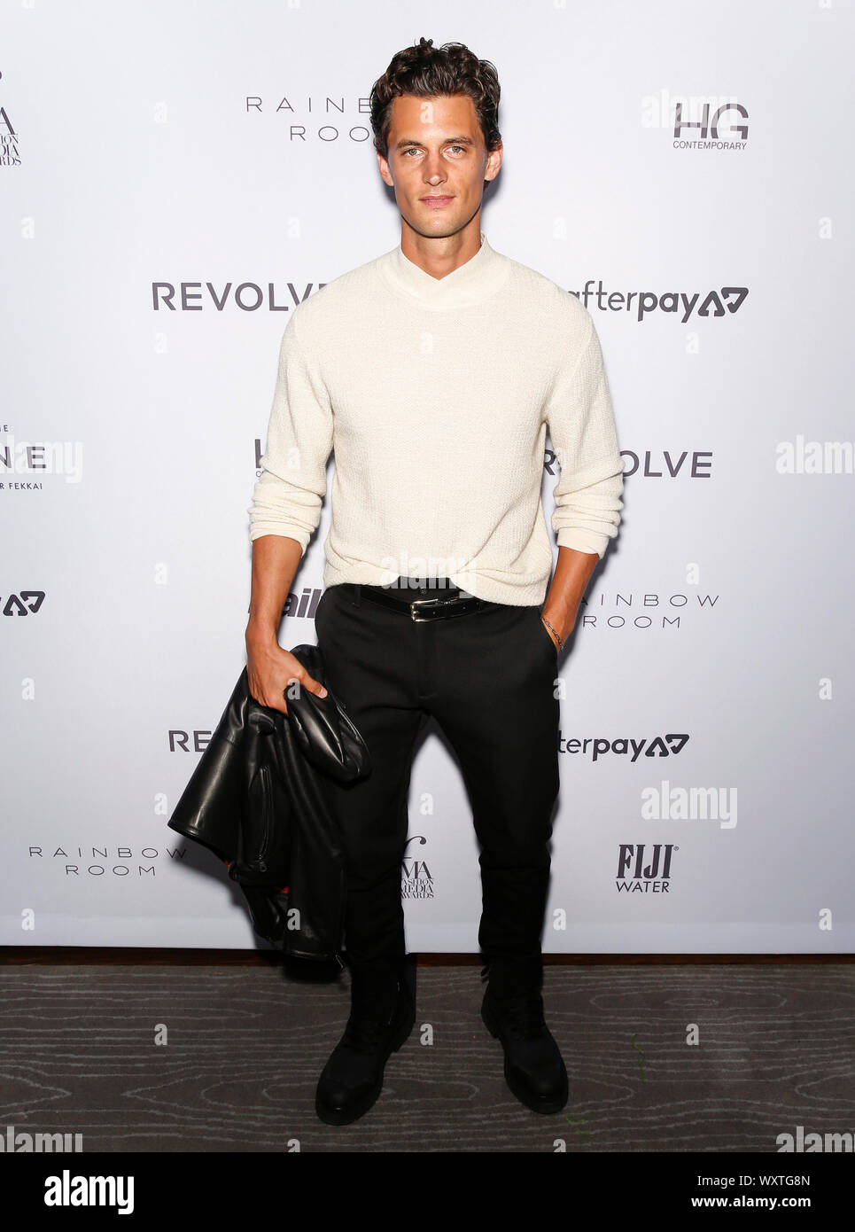 NEW YORK, NY - September 05, 2019: Garrett Neff attends The Daily Front ...