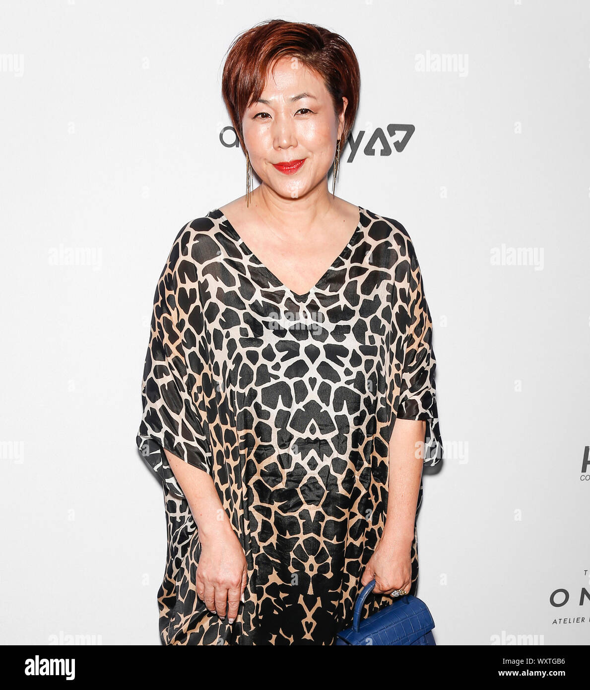 NEW YORK, NY - September 05, 2019: Jean Park attends The Daily Front ...