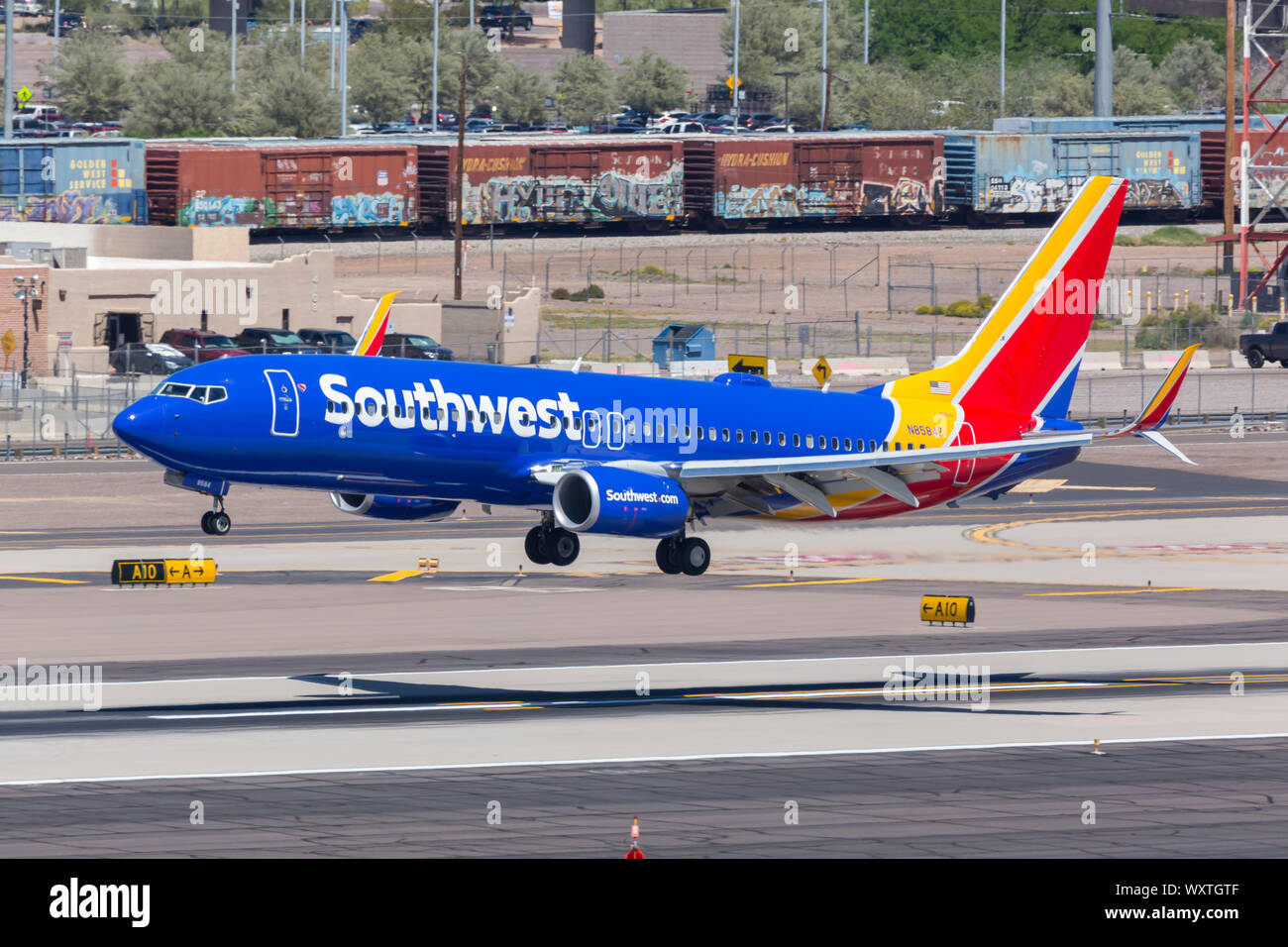 Phoenix, Arizona – April 8, 2019: Southwest Airlines Boeing 737-800 ...