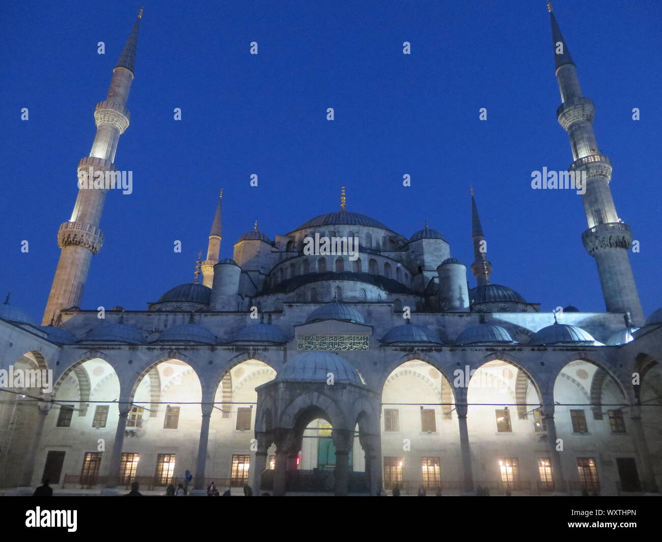 Blue mosque night hi-res stock photography and images - Alamy