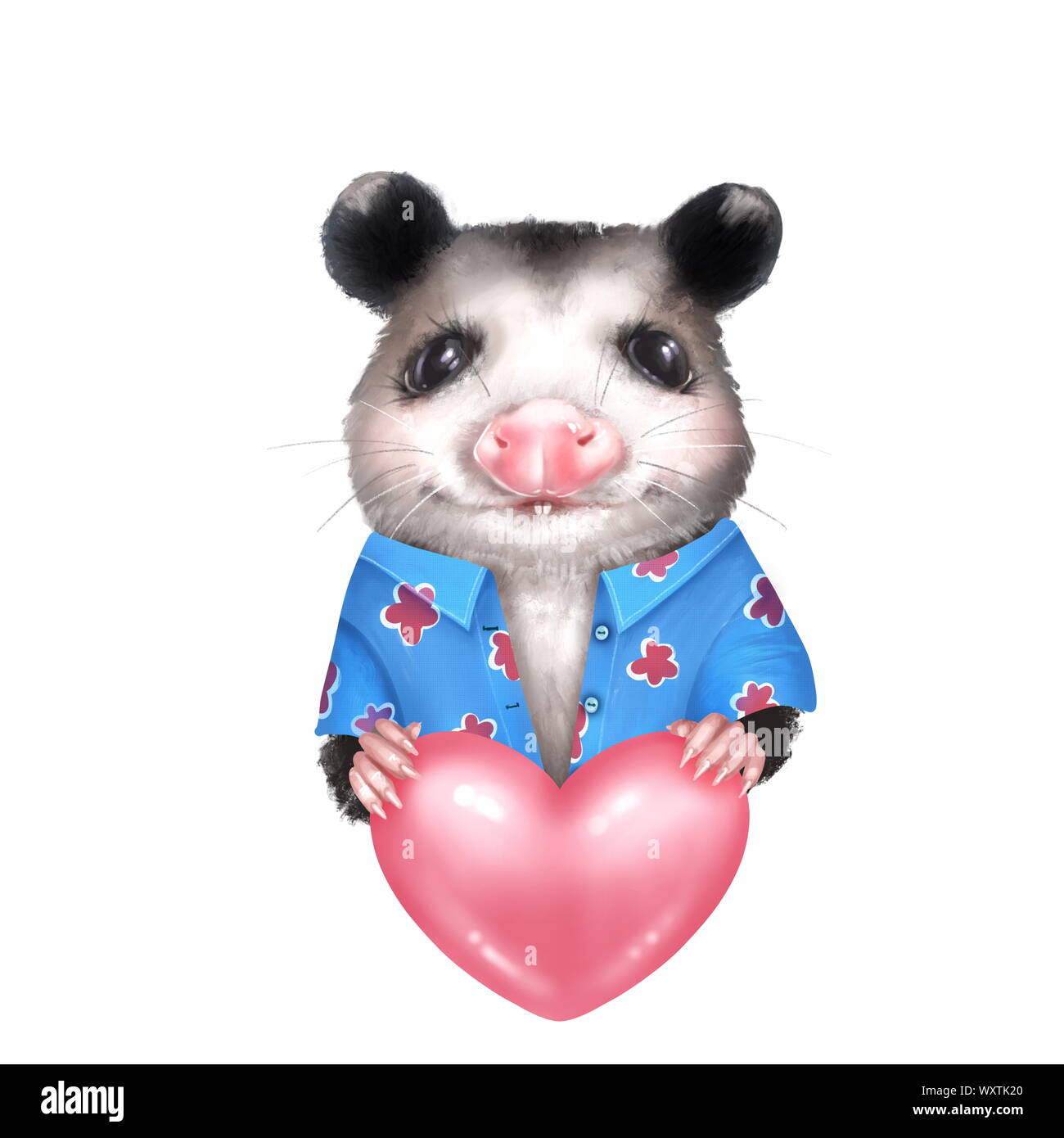 Cartoon opossum Cut Out Stock Images & Pictures - Alamy