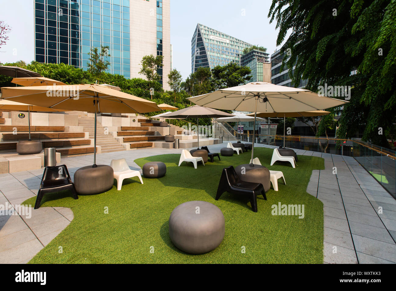 Design Orchard rooftop of the building is open to the public and is ...