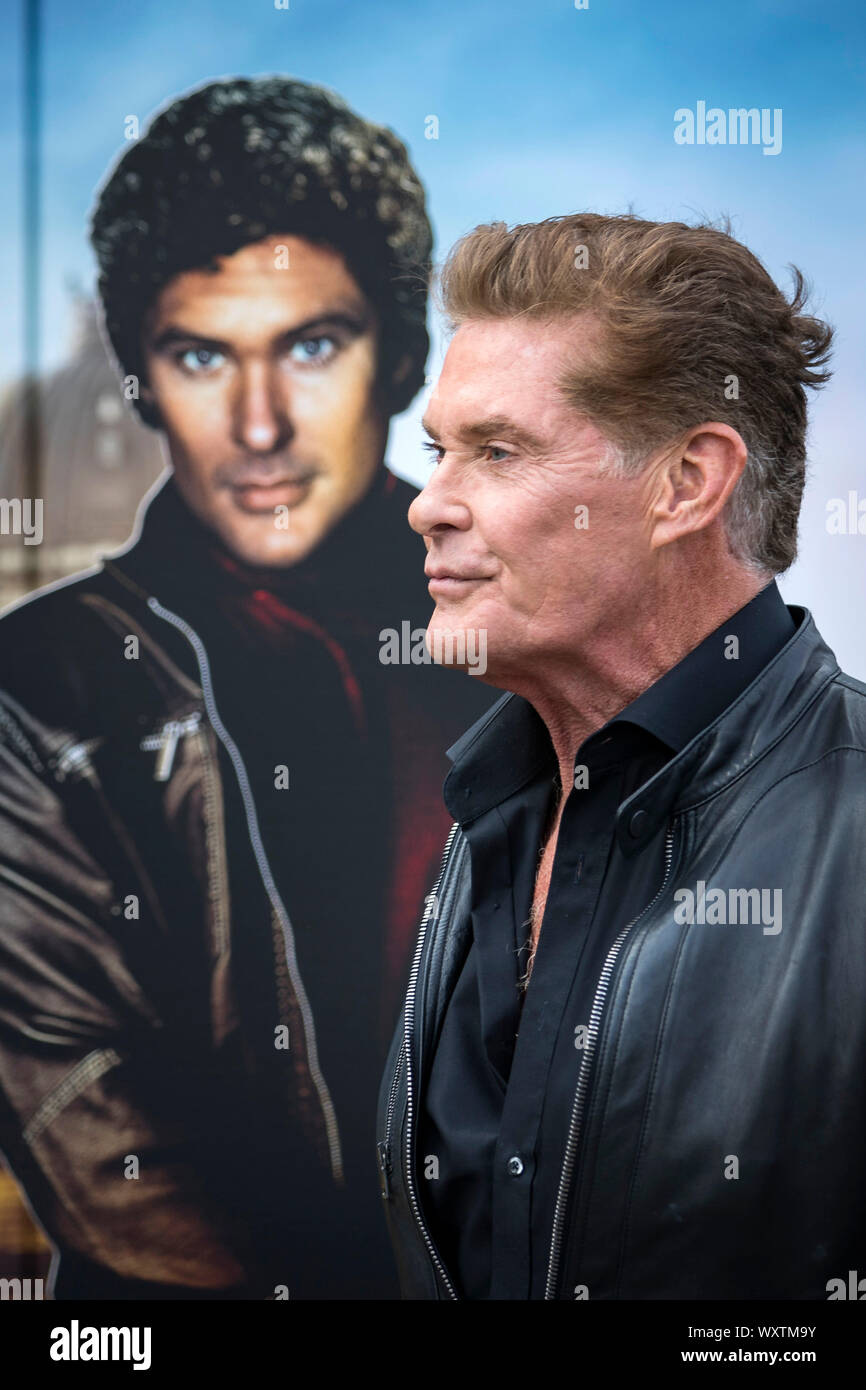 Berlin, Deutschland. 17th Sep, 2019. David Hasselhoff at the Photocall ...