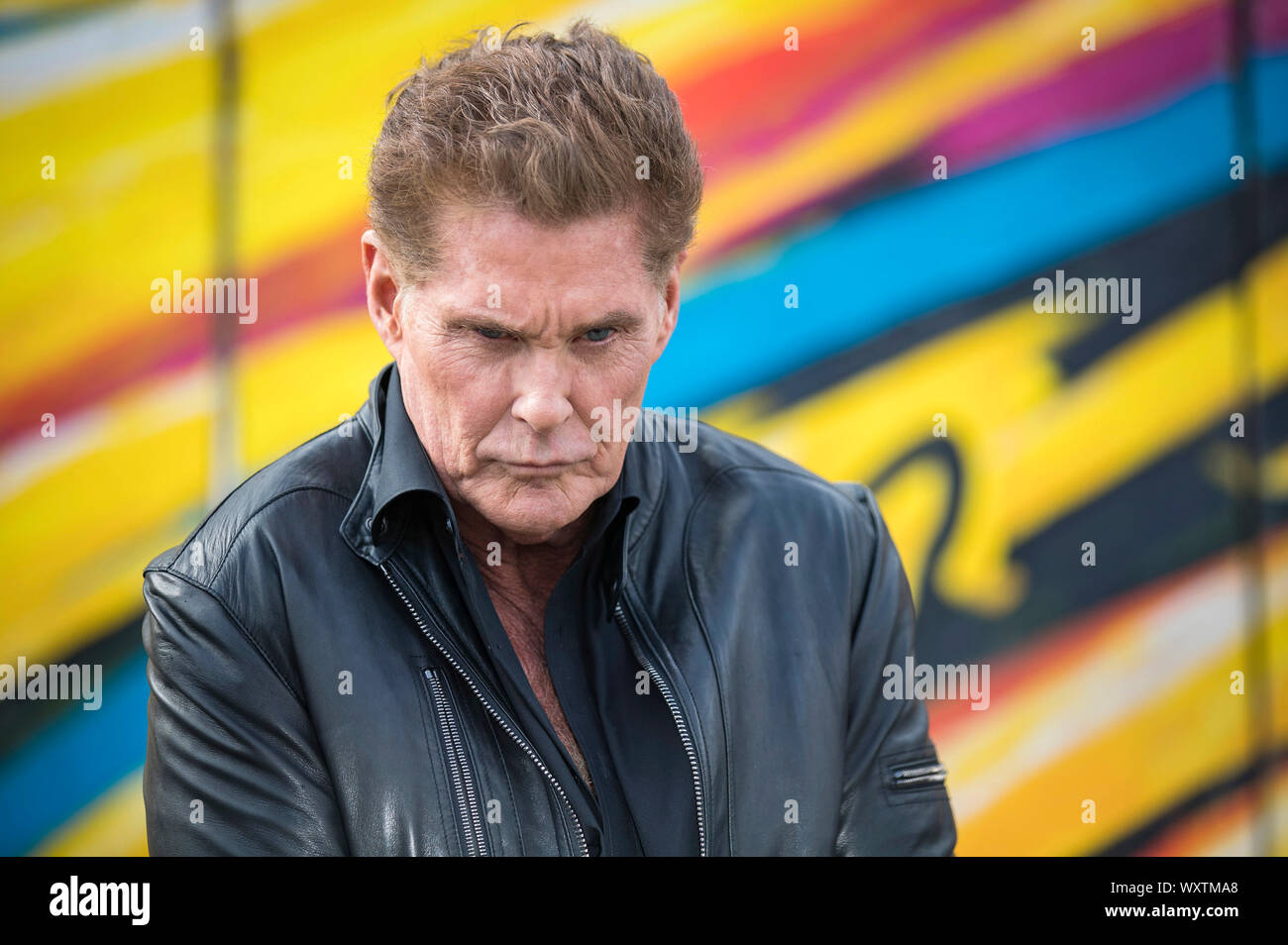 Berlin, Deutschland. 17th Sep, 2019. David Hasselhoff at the Photocall ...
