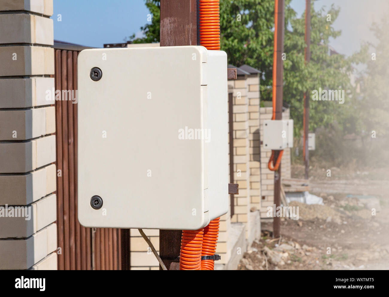 Electric fuse pole hi-res stock photography and images - Alamy