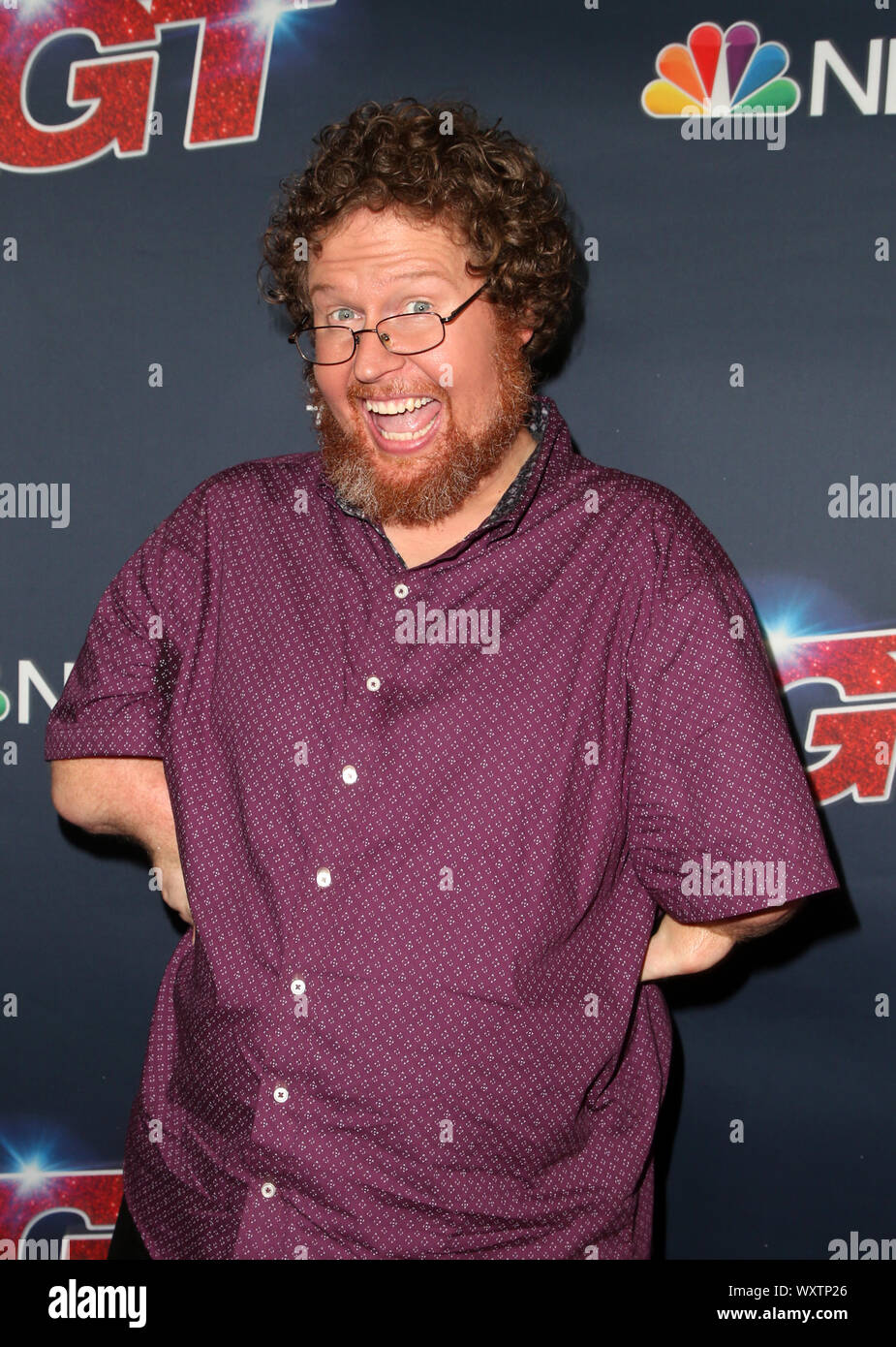 Hollywood, Ca. 17th Sep, 2019. Ryan Niemiller, at "America's Got Talent ...