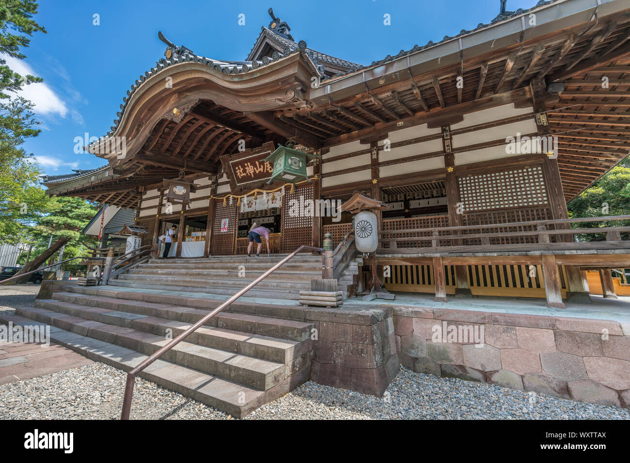 Kanazawa, Ishikawa Prefecture, Japan - August 21, 2018 : Honden Main ...