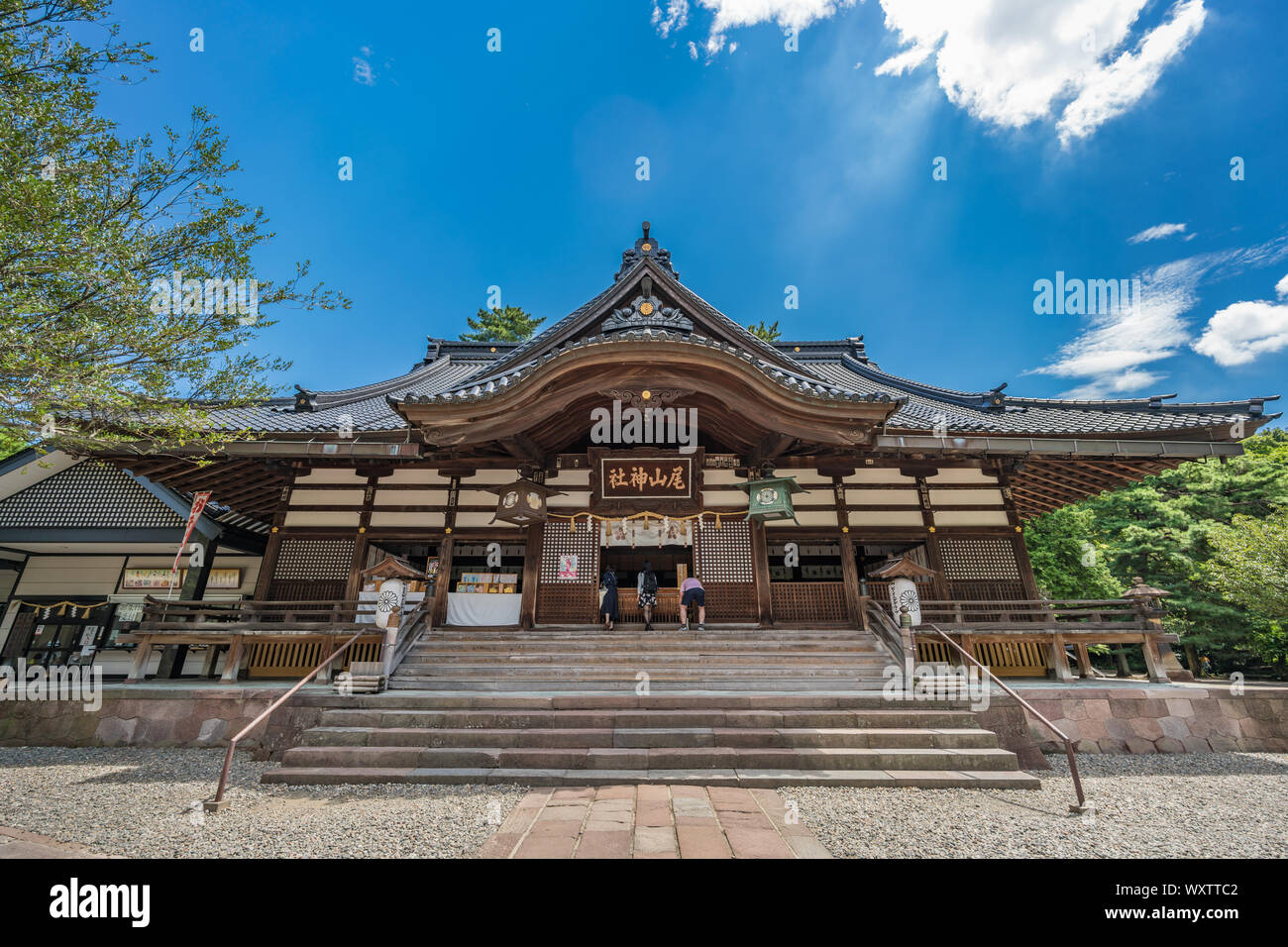 Kanazawa, Ishikawa Prefecture, Japan - August 21, 2018 : Honden Main ...