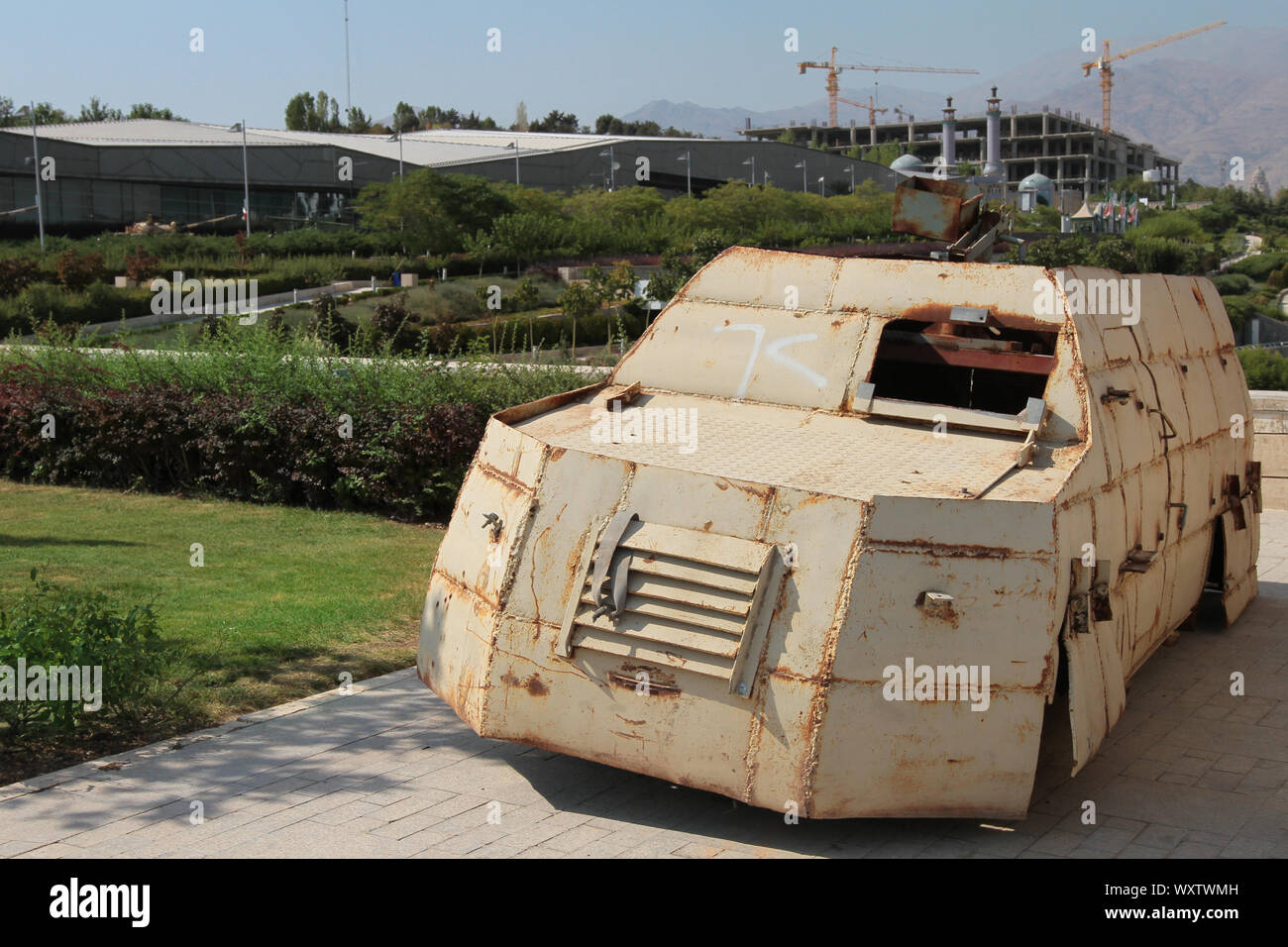 The ISIL suicide car display Stock Photo - Alamy