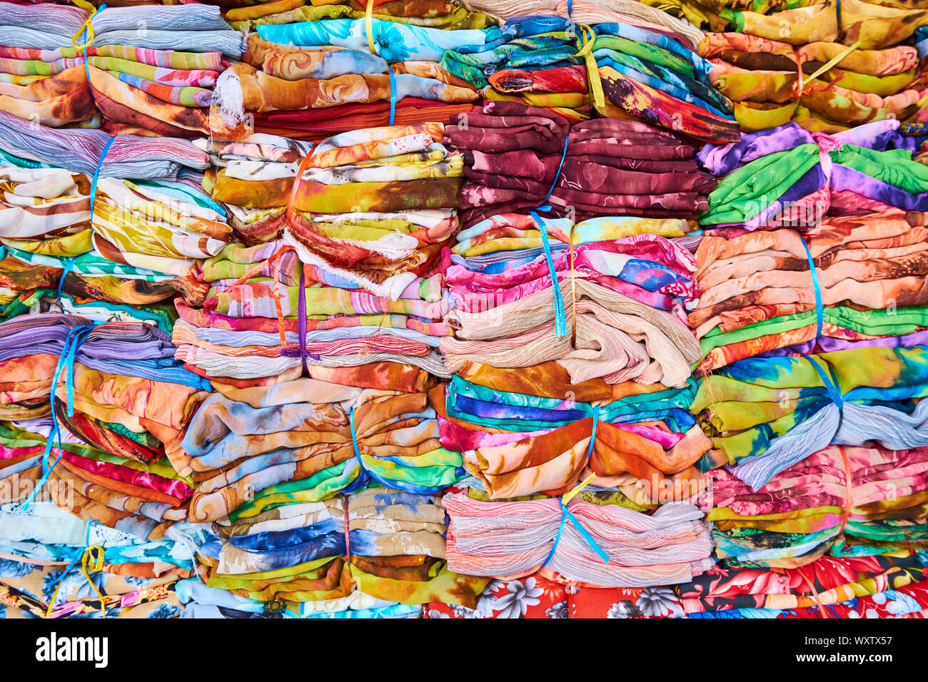 Bundles of fabric hi-res stock photography and images - Alamy