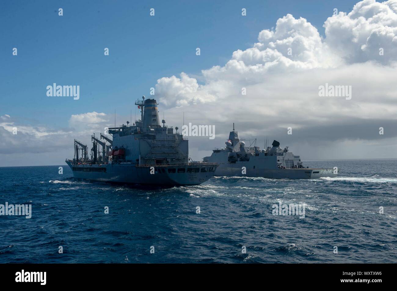 190916-N-DV626-0131 ATLANTIC OCEAN (Sept. 16, 2019) The dutch navy ship ...