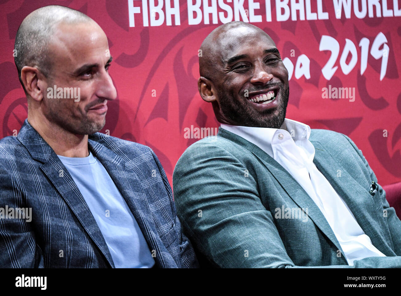 Kobe Bryant and Manu Ginobili. FIBA Basketball World Cup China 2019 ...