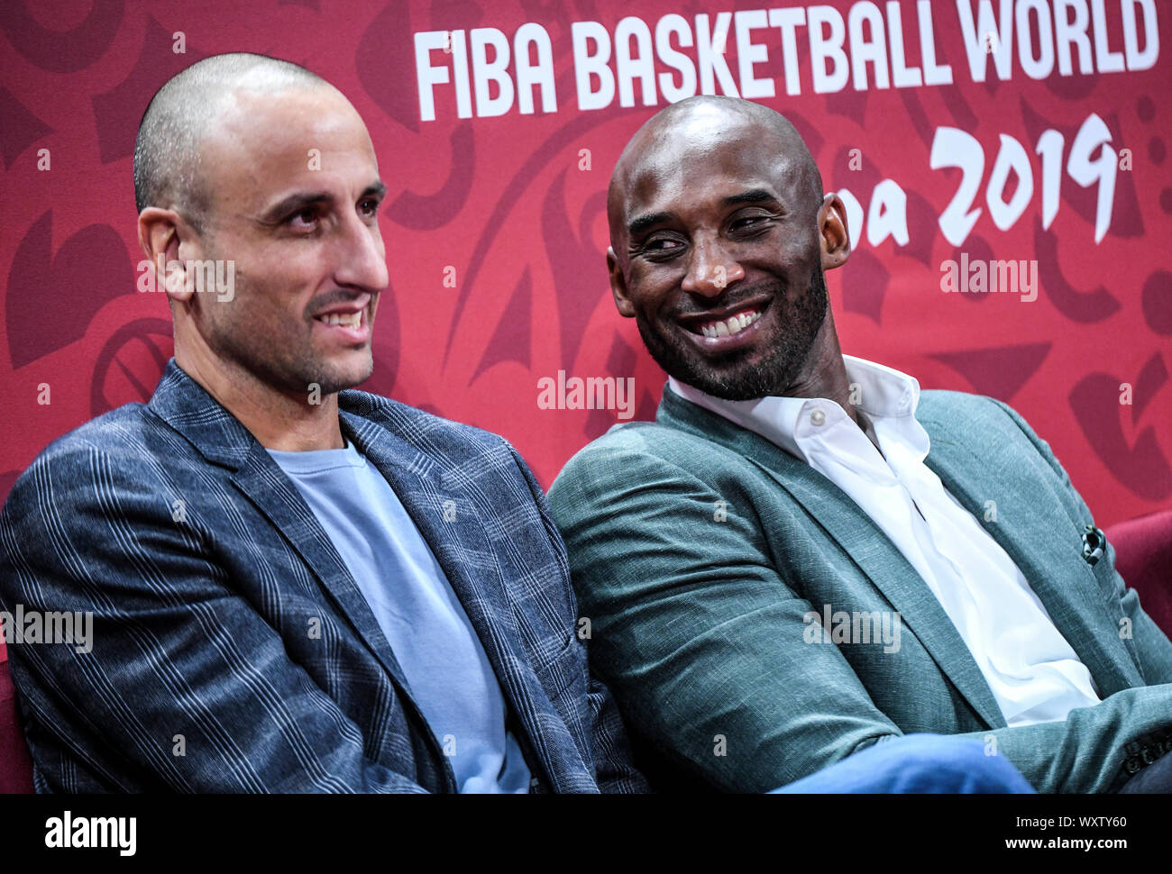 Kobe Bryant and Manu Ginobili. FIBA Basketball World Cup China 2019 ...