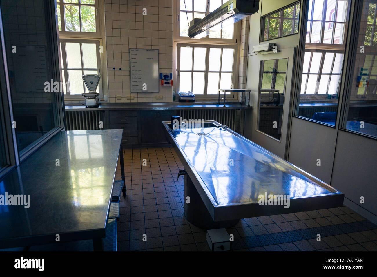 Morgue table hi-res stock photography and images - Alamy