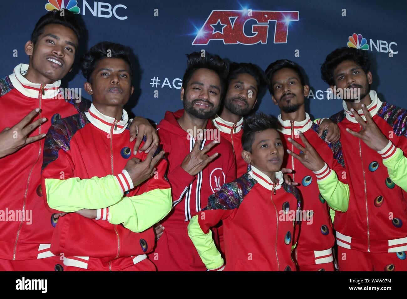 V. Unbeatable Dance Group at arrivals for AMERICA'S GOT TALENT Finale ...