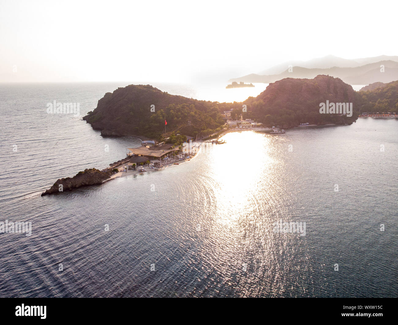 D Maris Bay hotel aerial, Turkey Stock Photo - Alamy