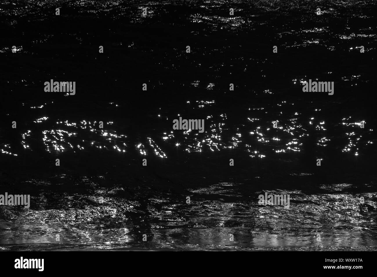 Wave sparkle Black and White Stock Photos & Images - Alamy