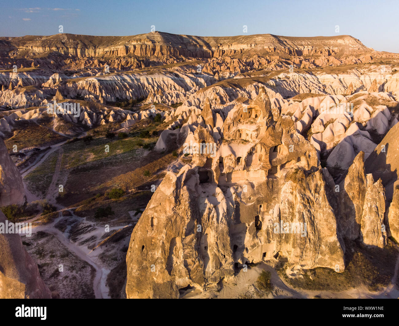 Cappadocia aerial, Turkey Stock Photo - Alamy
