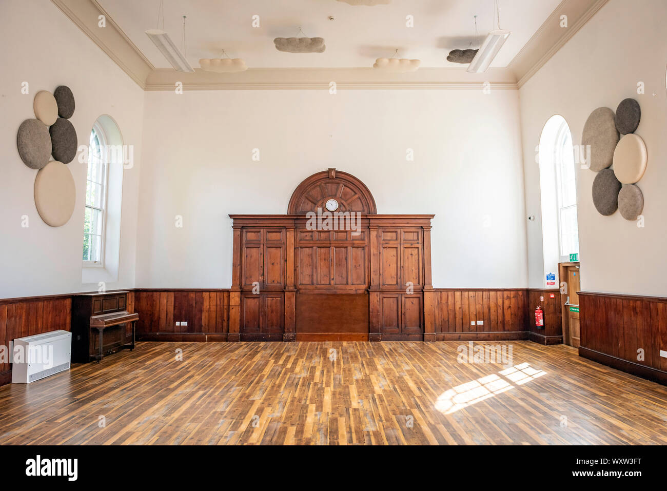 A function room at RISE, a part of Rye-Bakery in Frome, Somerset, UK ...