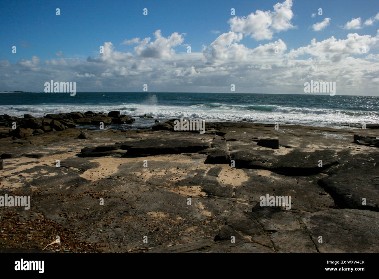 Angourie Blue Pool and Angourie Back Beach, Yamba, New South Wales ...