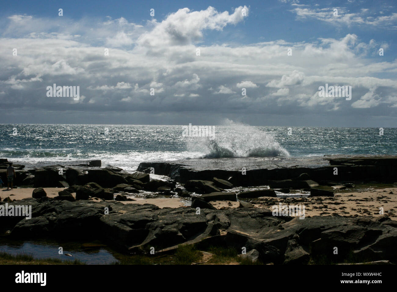 Angourie Blue Pool and Angourie Back Beach, Yamba, New South Wales ...