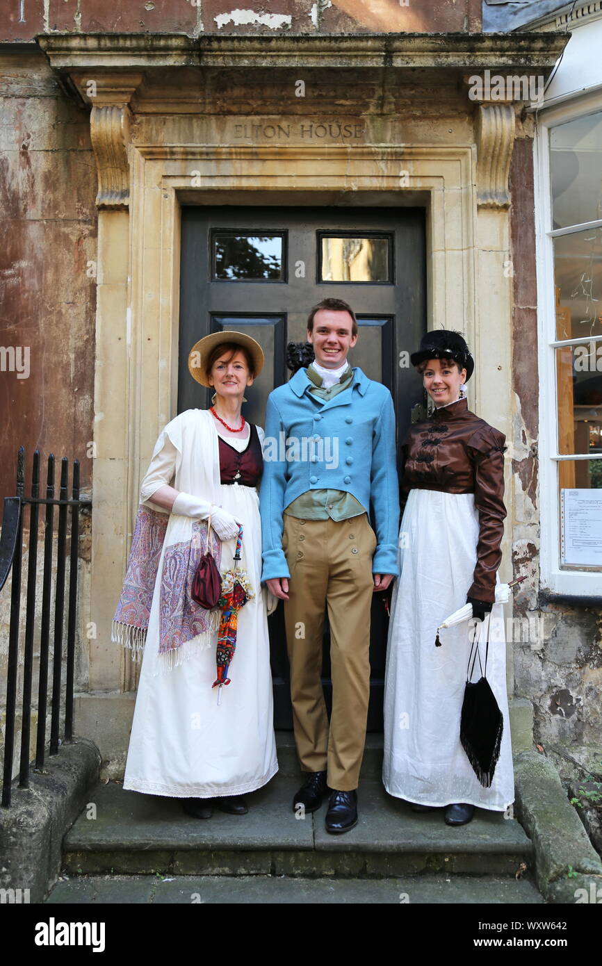 Jane austen house period costume hi-res stock photography and images ...