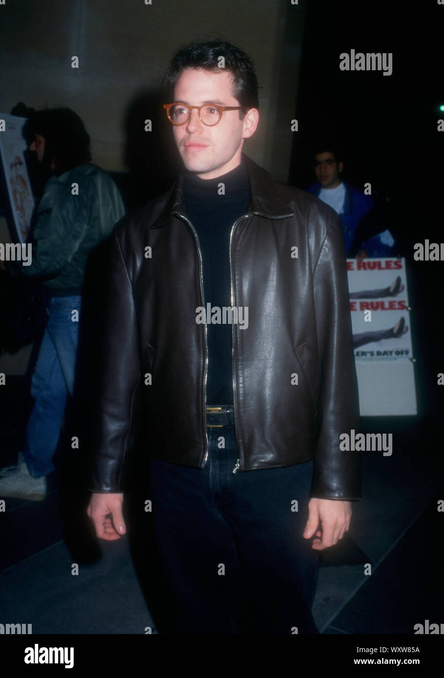 Los Angeles, California, USA 15th December 1994 Actor Matthew Broderick ...