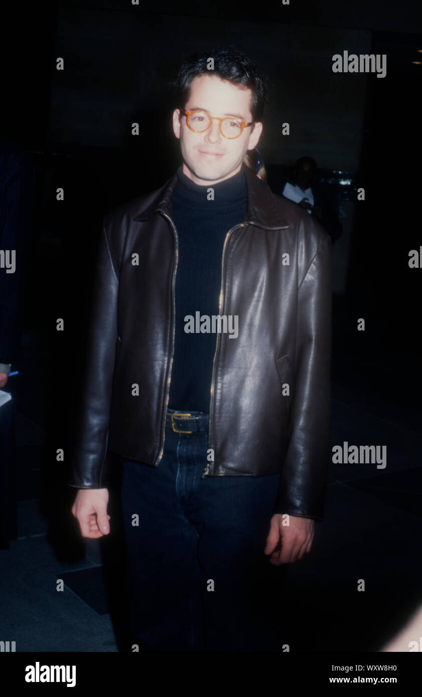 Los Angeles, California, USA 15th December 1994 Actor Matthew Broderick ...